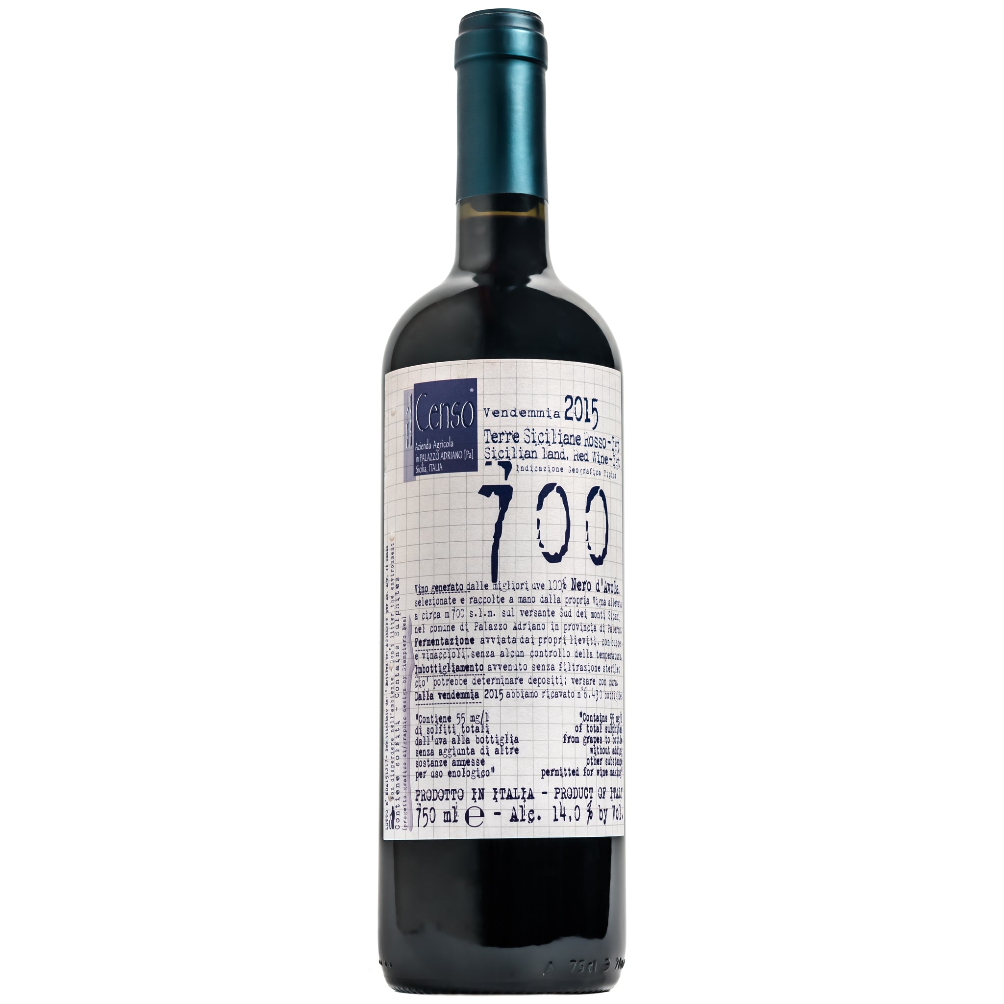 Il Censo 700 Nero D'Avola 2018 – Biondivino